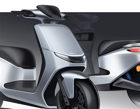 Electric Scooter Design 2019 Behance