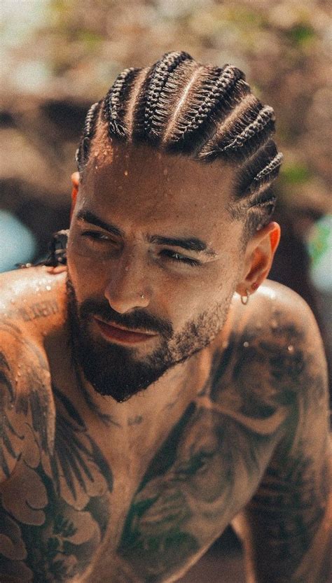 Maluma Trenzas Cuadernos De Maluma Trenzas Para Hombre Rapado Hombre