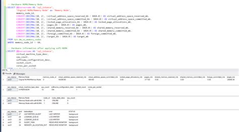 Sql Server Performance And Other Stories Numa And Soft Numa In Sql