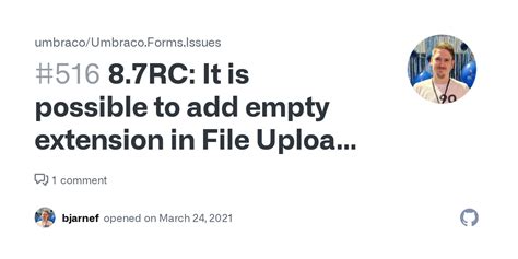 8 7rc it is possible to add empty extension in file upload field · issue 516 · umbraco umbraco