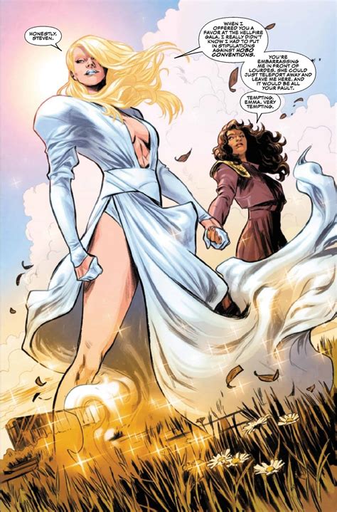 Marvel Comics Sneak Peek For January 4 2023 Emma Frost Lends Steve A