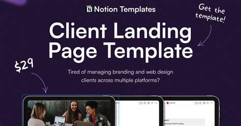 Client Landing Page Template