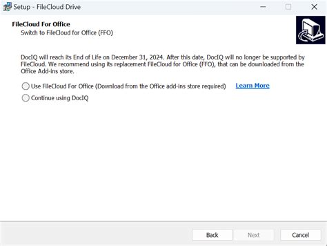 Installing Filecloud Drive Filecloud Docs Server