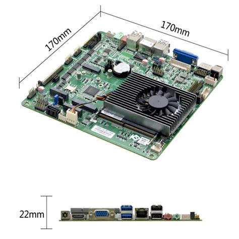Embedded Mini ITX Motherboard High Performance