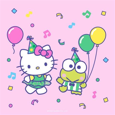 Hello Kitty On X Hello Kitty Birthday Theme Hello Kitty Birthday