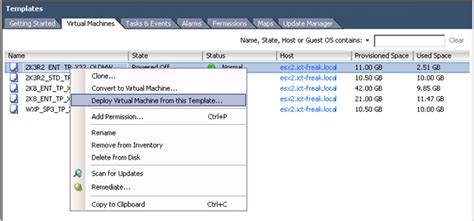 Vsphere Deploy Template Grayed Out Ict Freaknl