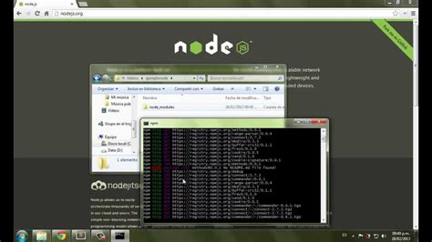 Como Instalar Node Js Y Configurar Npm Node Package Manager Youtube