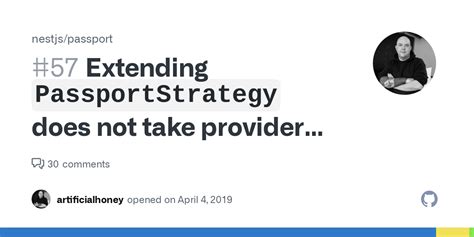 Extending PassportStrategy Does Not Take Provider Specific OAuth2