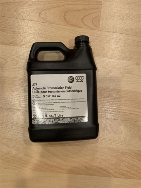 Genuine Audi VW Automatic Transmission Fluid 1 Litre OEM G052162A2 for ...