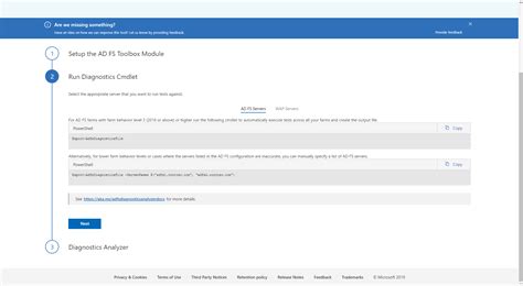 Guida Di Diagnostica Dell Analizzatore AD FS Microsoft Learn