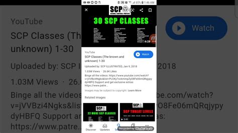 All Scp Classes Youtube