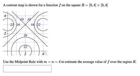 solved a contour map is shown for a function f ﻿on the