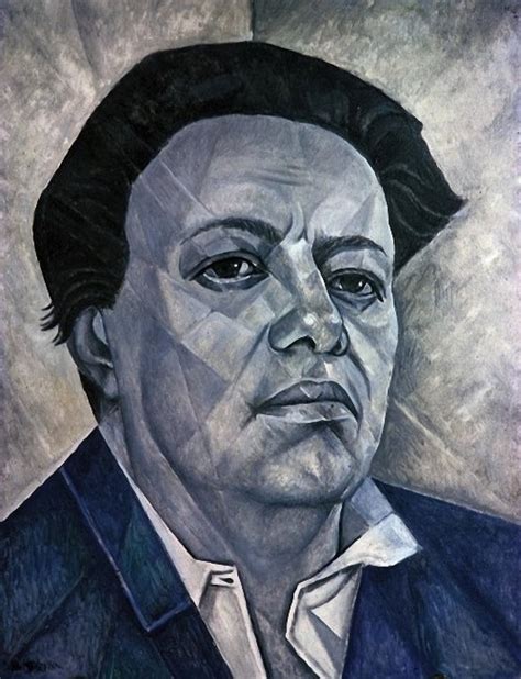 Portrait Of Diego Rivera 1960 Marevna Marie Vorobieff