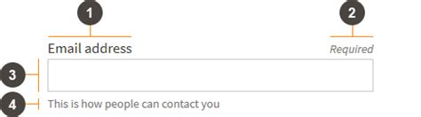 Form Fields FPAC Design System