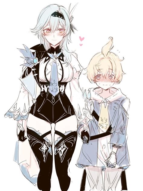 Eula And Mika Genshin Impact Drawn By Sbs Danbooru Eula And Mika Genshin Impact Drawn By Sbs Danbooru