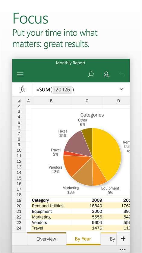 Get Excel Mobile Microsoft Store