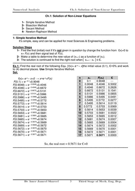 PDF CH Solution Of Non Linear Equs