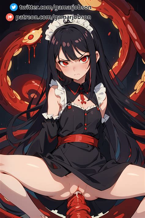 Rule 34 Ai Generated Angry Face Black Hair Gamarjobson Maid Maid
