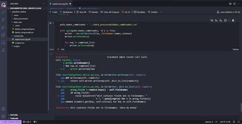 Problemas Em Salva Pathdadoscombinados Pipeline De Dados