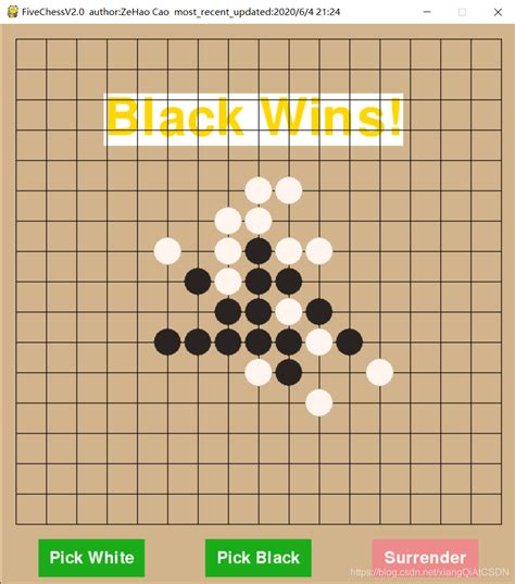 算法课程设计：使用python完成可视化的五子棋aipython五子棋可视化模块 Csdn博客