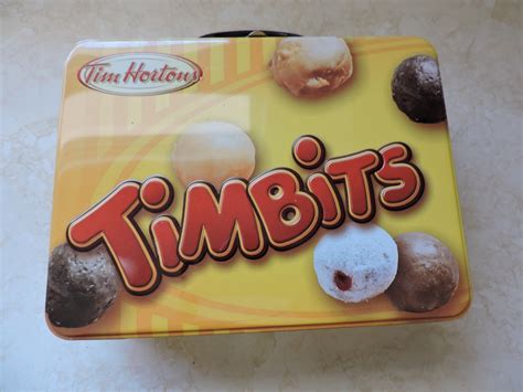 Lunch Box Timbits Tim Hortons Metal Timmies Timbits Donut Etsy