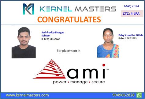 Kishore Kumar Boddu On Linkedin Placement Success Kernelmasters