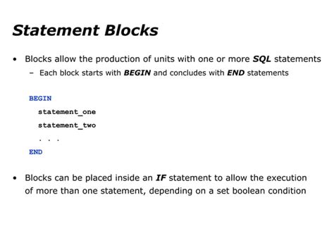 Lecture 2 Ms Sql Stored Procedures Ppt