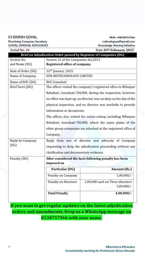 Hello Cs Students Professionals As We Have Already Created 72 Whatsapp Fcs Divesh Goyal