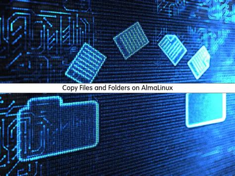Copy Files And Folders On AlmaLinux With Examples OrcaCore