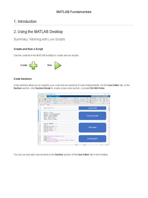 Matlab Fundamentals Quick Reference Pdf Array Data Structure Matrix Mathematics