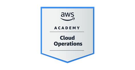 Aws Academy Graduate Aws Academy Cloud Operations Credly