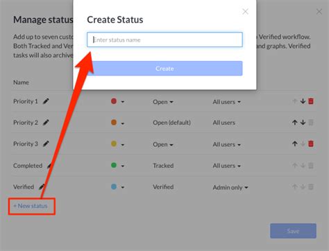 Custom Task Statuses Knowledge Base