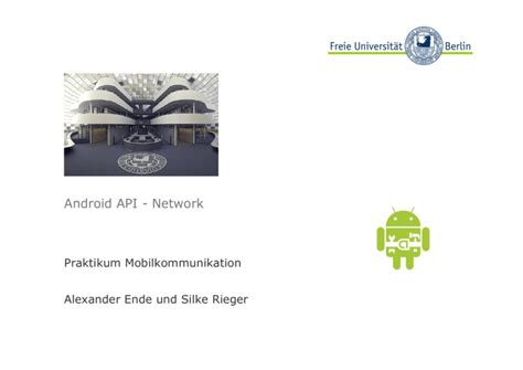 Android Api Networking