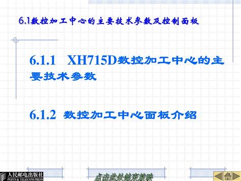 第六章 数控加工中心操作 Word文档在线阅读与下载 免费文档