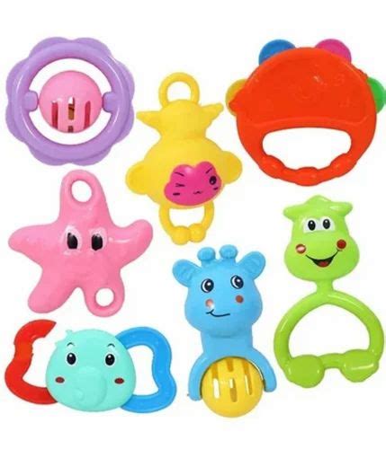 Plastic Baby Rattle Toy Set at ₹ 299/set in Mumbai | ID: 2851808750433