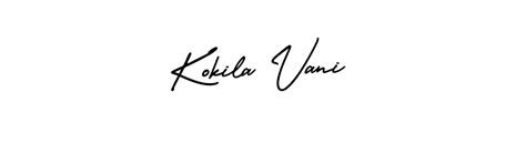 85 Kokila Vani Name Signature Style Ideas Latest Autograph