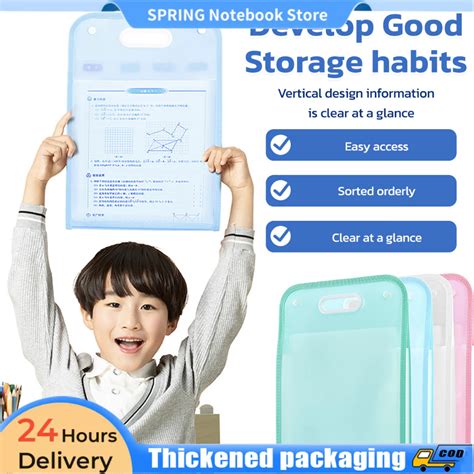 Gooday 13 Layer Test Paper Folder Waterproof Folder File Organizer With Handle Expanding File