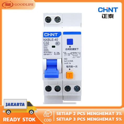 Chint Rcbo Nxble 63 1p N6a 30ma Rcbo Chint Elcb Mcb Nxble 32 1p N 6ka 6a 10a 16a 20a 25a 32a