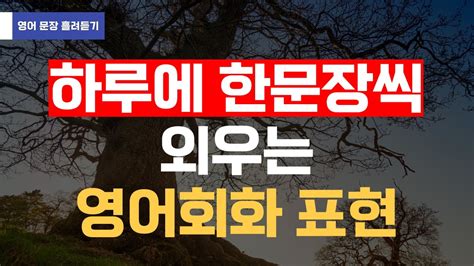 원어민이 정말 매일 쓰는 영어 문장 30개 꼭 통째로 외워 두세요~ Youtube