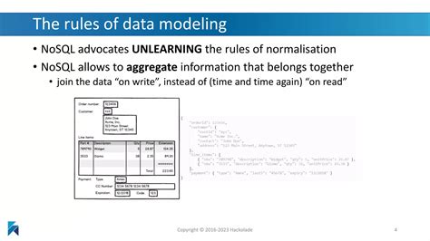 Hackolade Tutorial Part 3 Query Driven Data Modeling Based On