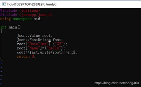 Jsoncpp的安装与使用实战windows交叉编译ubuntu 源码巴士 Jsoncpp的安装与使用实战windows交叉编译ubuntu 源码巴士