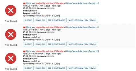 IP Blacklisting