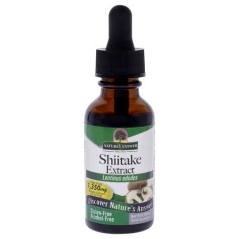 Shiitake Extract Dietary Supplement Discover Nutritional Power 1 Ct