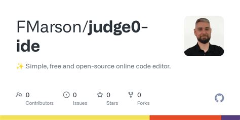 Github Fmarson Judge Ide Simple Free And Open Source Online Code Editor