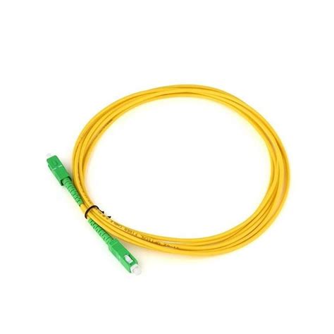 Simplex Duplex SC APC Fiber Optic Patch Cord WAD ONE