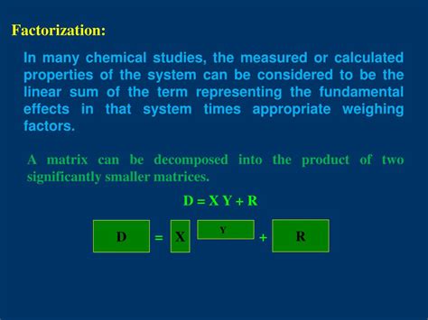 Ppt Visualizing The Microscopic Structure Of Bilinear Data Two Components Chemical Systems