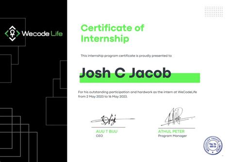 josh c jacob on linkedin flutter mobiledevelopment internship