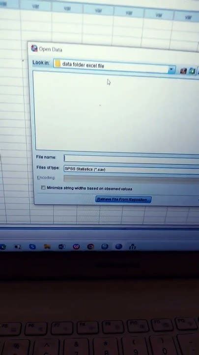How To Import Excel Data File Into Spss Youtube