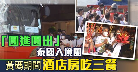 「團進團出」首個旅行團昨由泰國抵港 團友指未能進指定食肆失旅遊感 無綫新聞tvb News