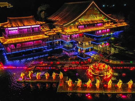 景区夜游项目如何让游客拥有更佳的体验感 创意光影视觉 站酷ZCOOL